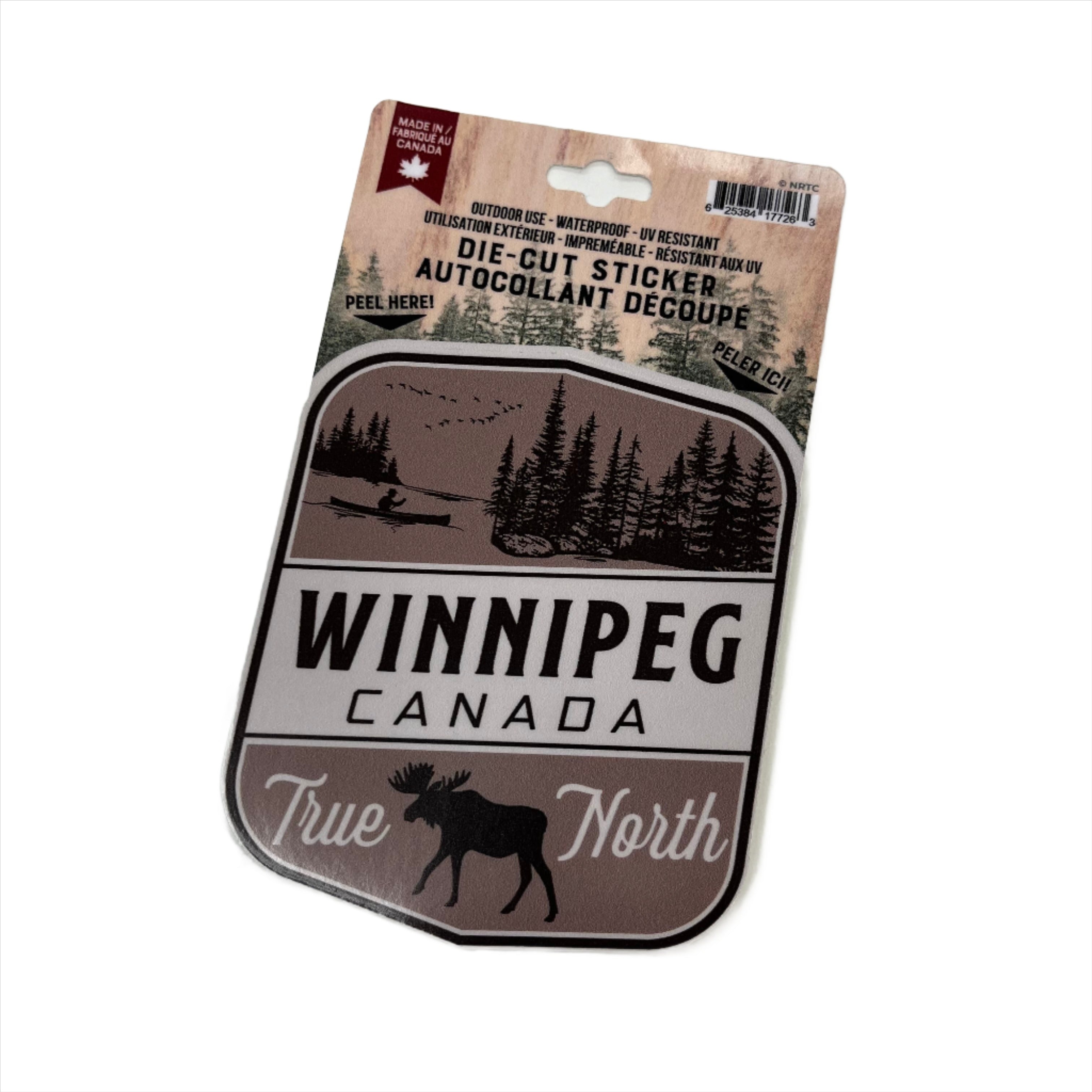 TRUE NORTH WINNIPEG STICKER – Oh Canada WPG