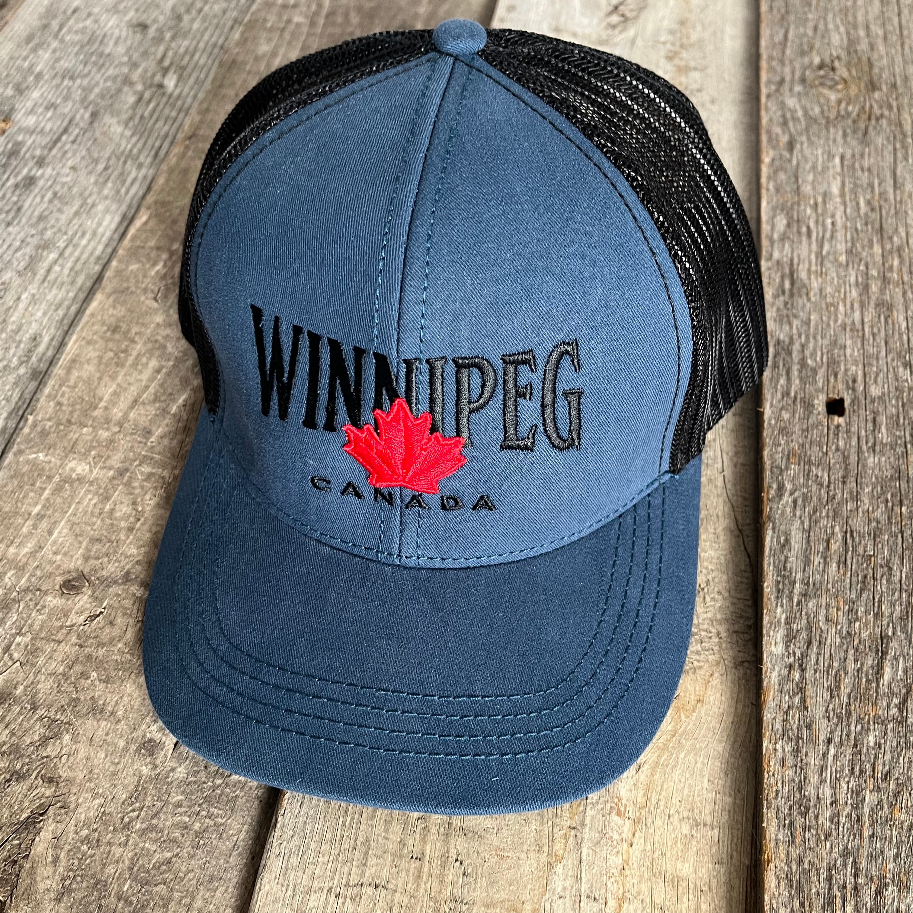EMBROIDERED WINNIPEG TRUCKER HAT – Oh Canada WPG