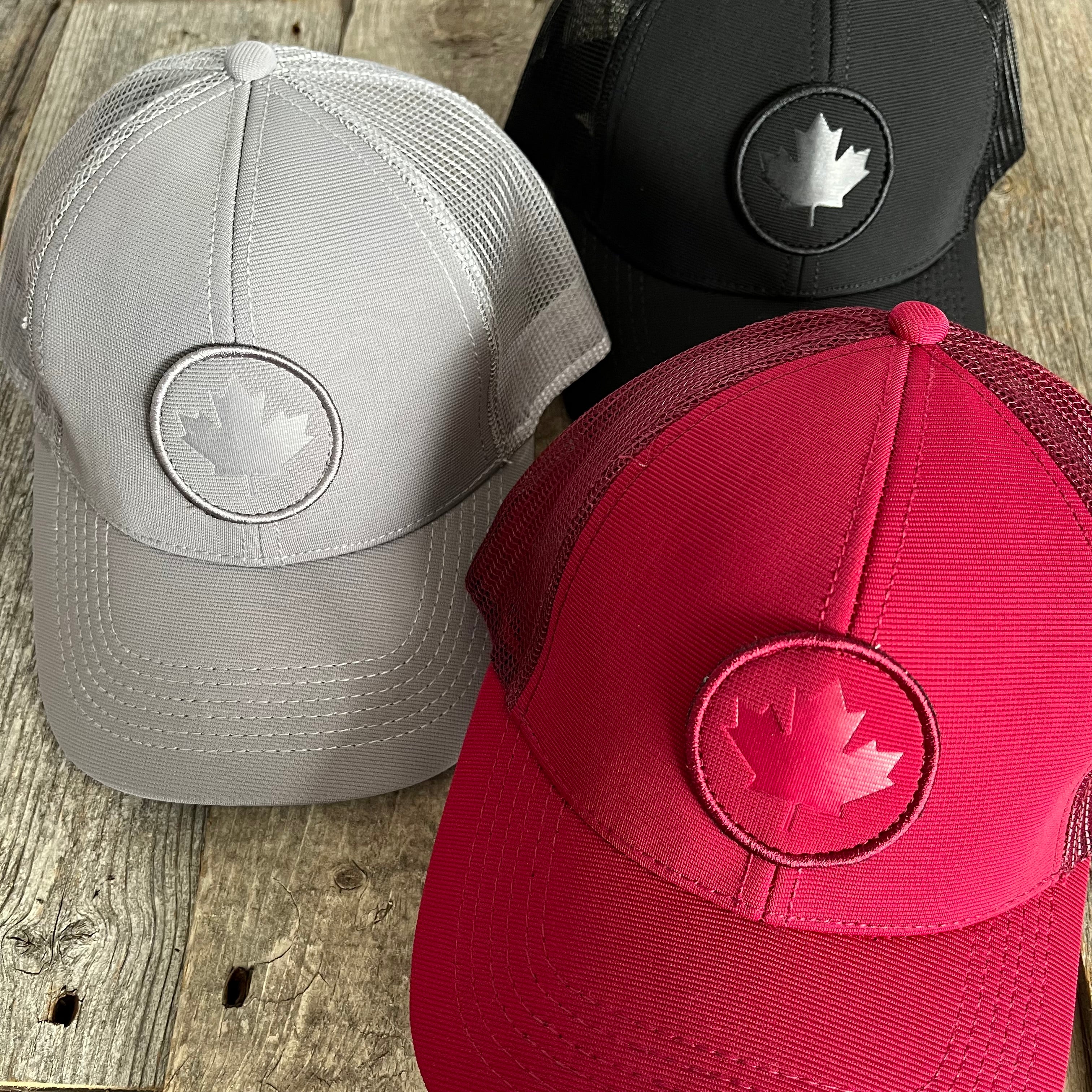 EMBOSSED CIRCLE PATCH CANADA HAT – Oh Canada WPG
