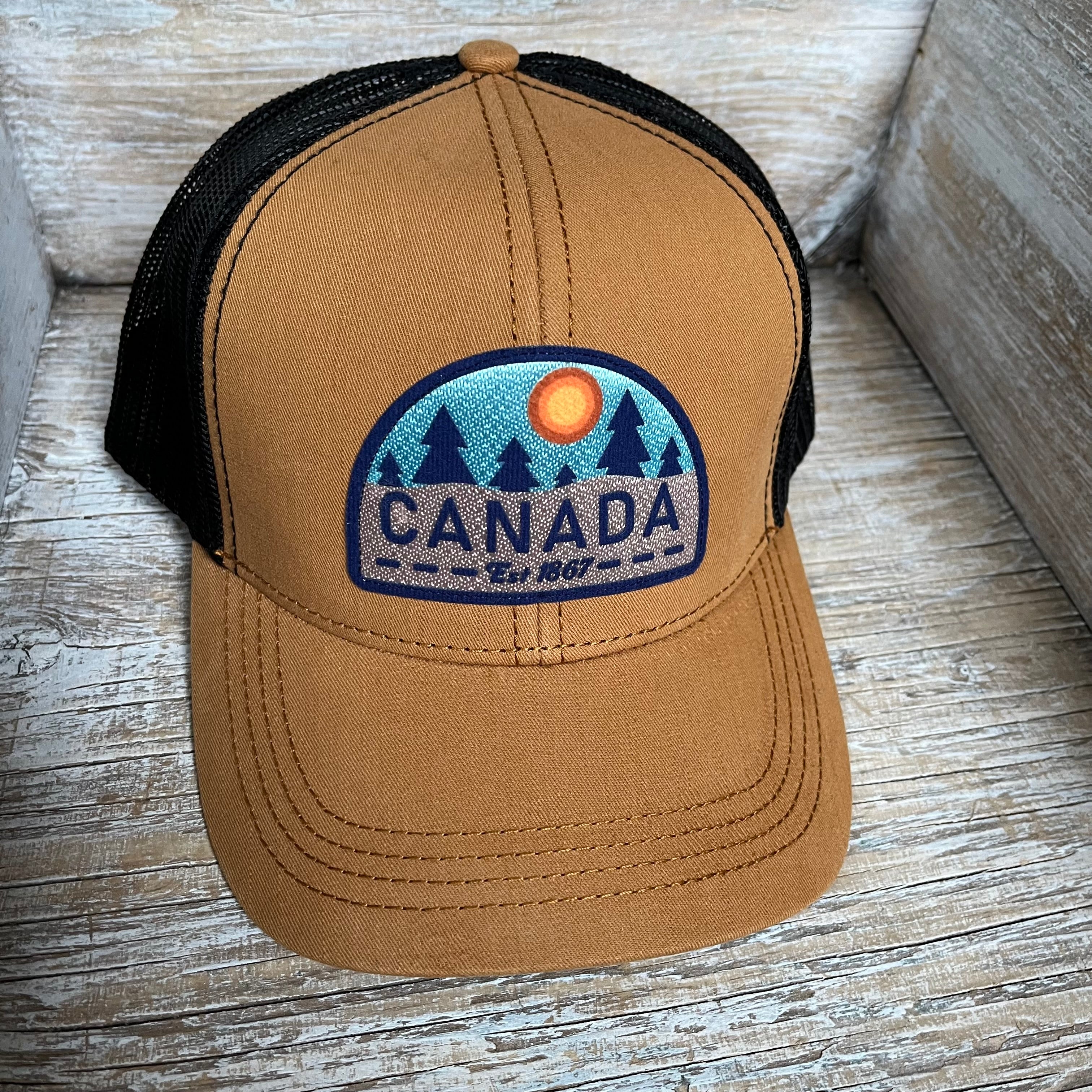 SUNSHINE BADGE PATCH HAT – Oh Canada WPG