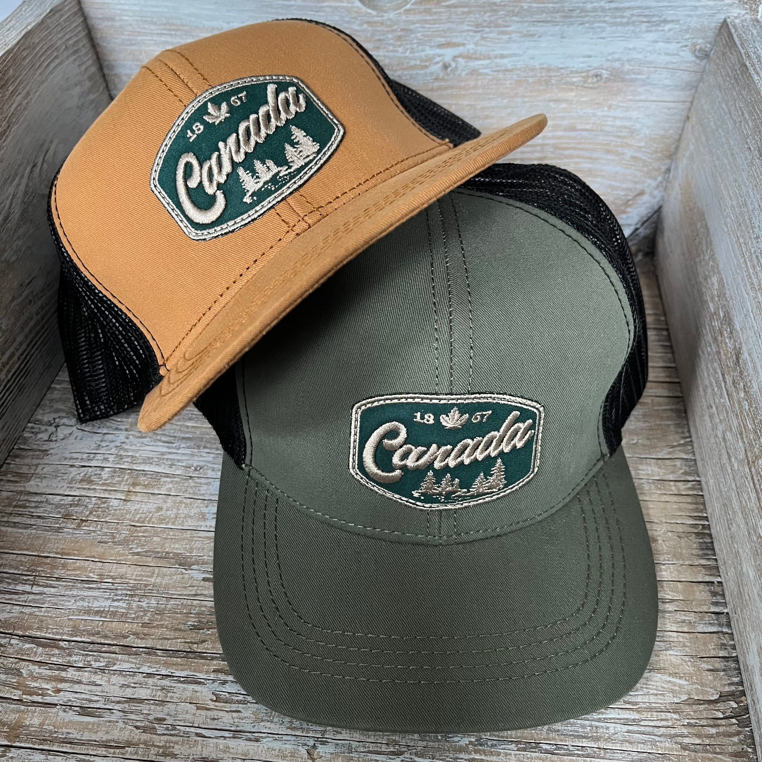RETRO BADGE PATCH HAT – Oh Canada WPG