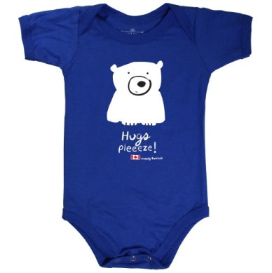 HUGS PLEEEZE ONESIE – Oh Canada WPG