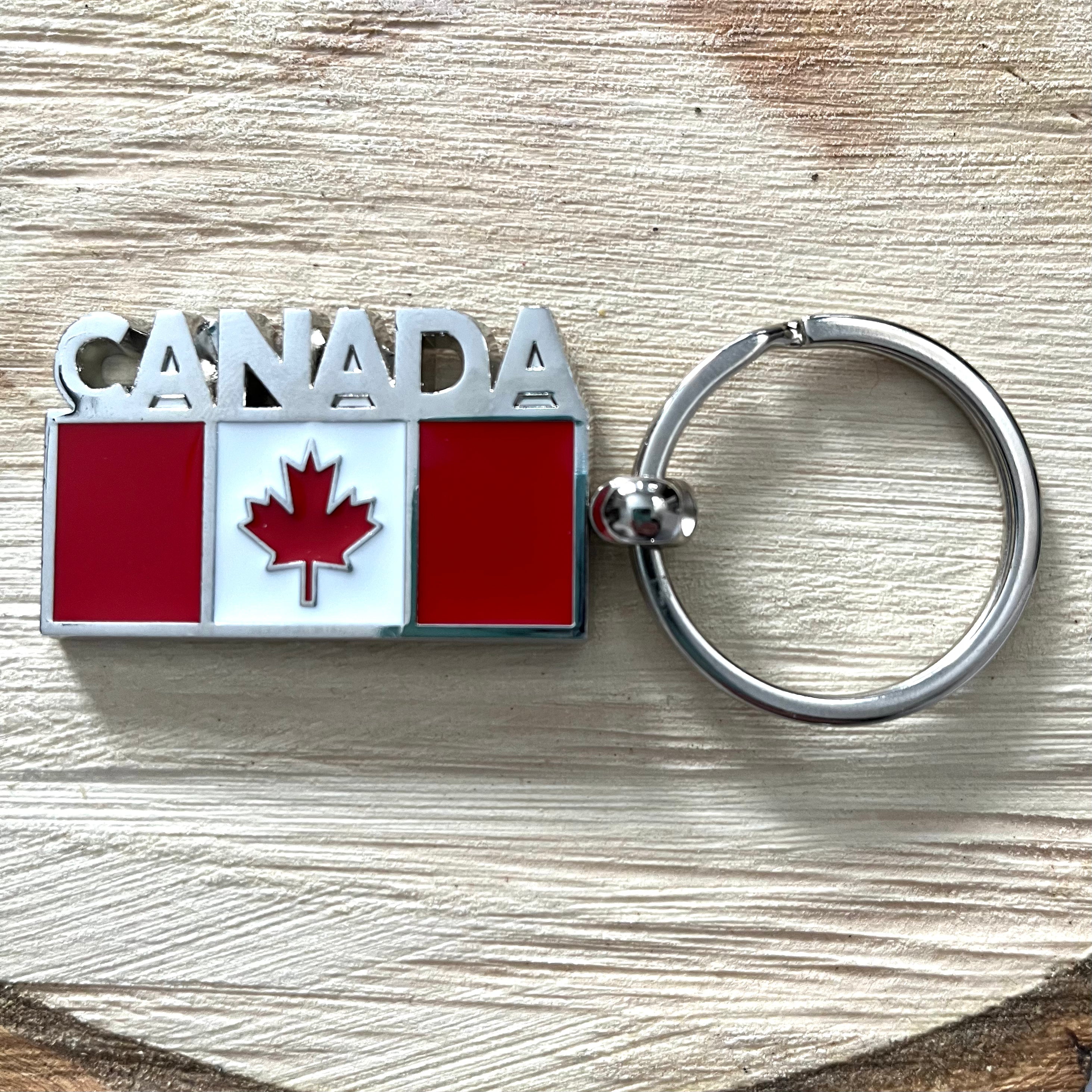 CANADA FLAG KEYCHAIN – Oh Canada WPG